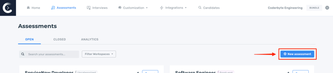 Admin guide to creating an Assessment